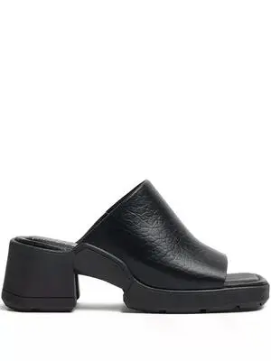 MIISTA Block-heel Open-toe Slides
