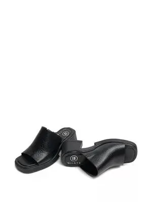 MIISTA Block-heel Open-toe Slides