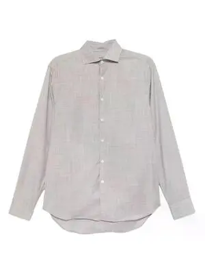 Canali Oxford Wool Shirt