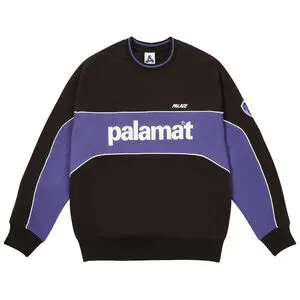 PALACE Palamat Crewneck - Black