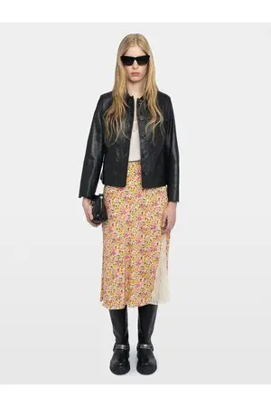 Zadig&Voltaire Jayla Floral Midi Skirt