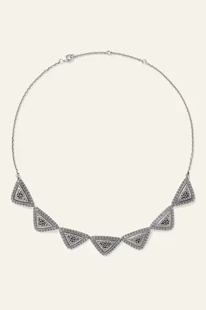 Ba&sh Eluru Tribal-inspired Necklace - Gray