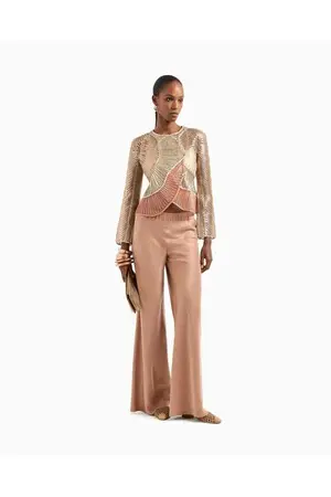 Giorgio Armani Pearlised Nappa-leather Jacket