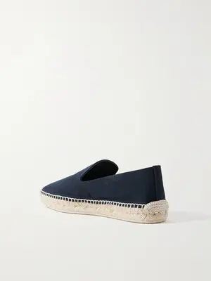 CHRISTIAN LOUBOUTIN Nanou Logo-appliquéd Canvas Espadrilles