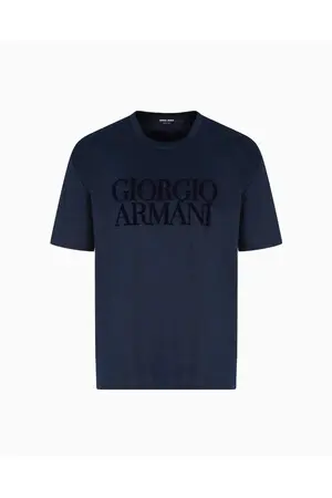 Giorgio Armani Embroidered T-shirts For Men