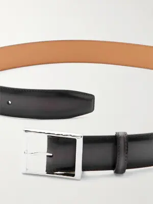Berluti 3.5cm Venezia Leather Belt