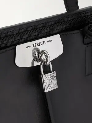 Berluti Venezia Leather Tote Bag