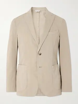 Boglioli Cotton-blend Twill Suit Jacket