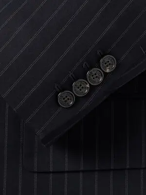 Acne Studios Jotam Oversized Pinstriped Twill Blazer