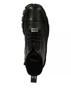NEW ROCK 70mm Platform Sole Lace-up Boots