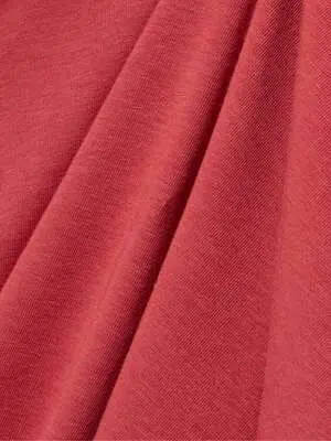 Another Tomorrow Stretch-jersey Midi Dress