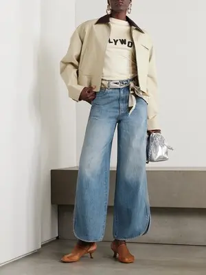Loewe High-rise Wide-leg Jeans