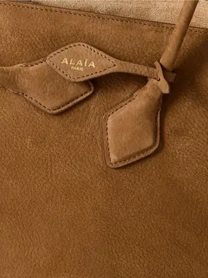 Alaïa East West Nubuck Tote