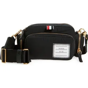 Thom Browne Mini Camera Crossbody Bag - Black