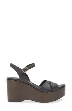 PEDRO GARCIA Dalys Ankle Strap Platform Wedge Sandal