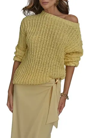 Donna Karan New York Open Stitch Sweater K4p