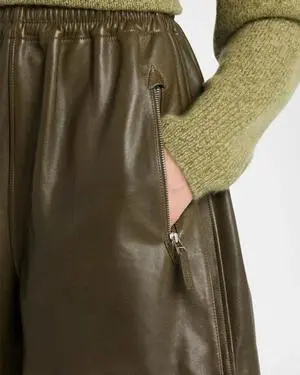 Co Leather Combat Shorts