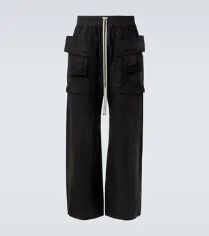Men's Rick Owens Black Active Pants