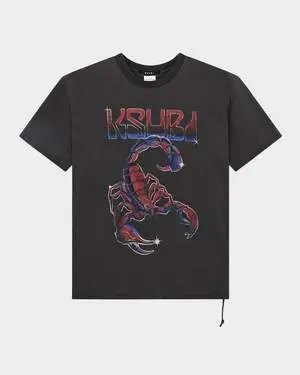Ksubi Venom Ekcess Graphic T-shirt Black