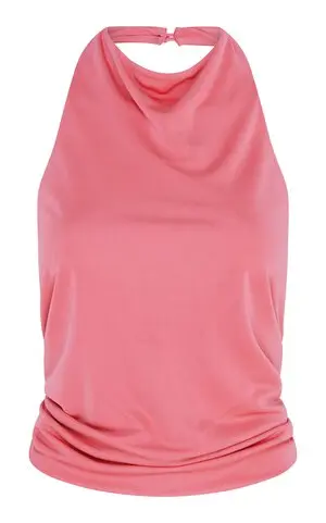 Paris Georgia Arlo Ruched Knit Top - Pink