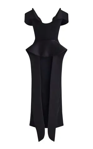 Maticevski Barrier Peplum Dress