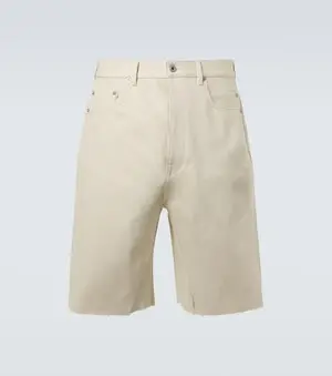 Rick Owens Denim Shorts - Neutrals