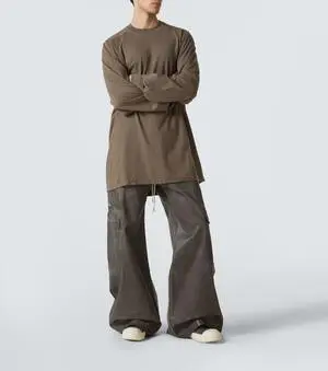 Rick Owens Boat Denim Slip-on Sneakers