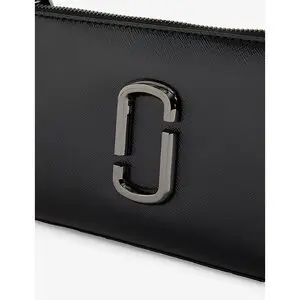Marc Jacobs The Snapshot Dtm Convertible Leather Shoulder Bag - Black