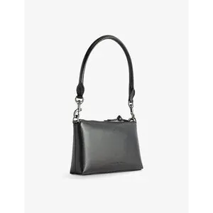 Marc Jacobs The Snapshot Dtm Convertible Leather Shoulder Bag - Black