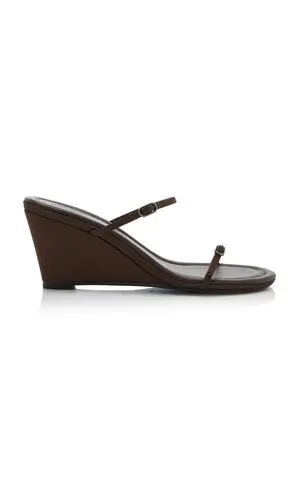 St. Agni Strappy Wedge Sandals