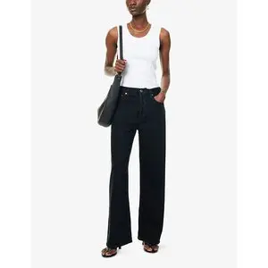 AGOLDE Low Slung Baggy Denim Jeans - Crushed
