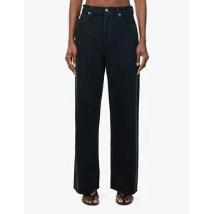 AGOLDE Low Slung Baggy Denim Jeans - Crushed