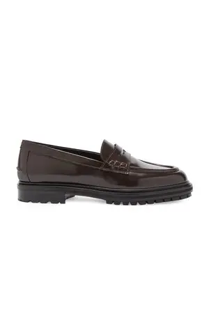 AeydĒ Leon Leather Loafers