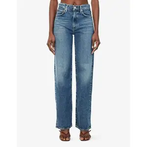 AGOLDE Harper Straight-leg Stretch-denim Jeans