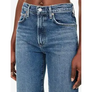 AGOLDE Harper Straight-leg Stretch-denim Jeans