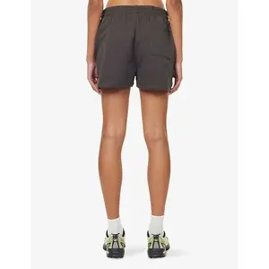 ADANOLA Cotton-jersey Varsity Drawstring Shorts