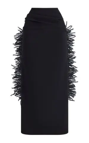 Maticevski Pencil Skirt With Tassels