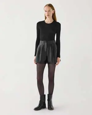 Veronica De Piante Tilly Nappa Leather Short