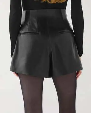 Veronica De Piante Tilly Nappa Leather Short