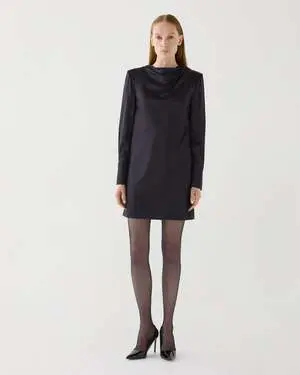 Veronica De Piante Amal Mini Dress - Black