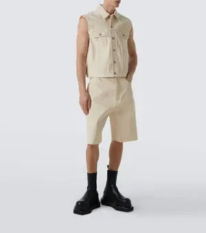 Rick Owens Denim Shorts