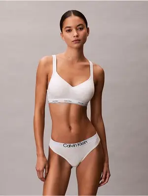 Calvin Klein Maximum Cotton Bikini Snow Heather