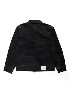 NAMACHEKO Zebra-print Zip-front Jacket