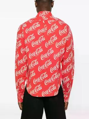 ERL X Coca-cola Print Shirt