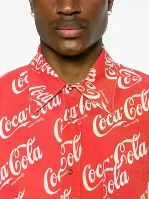 ERL X Coca-cola Print Shirt