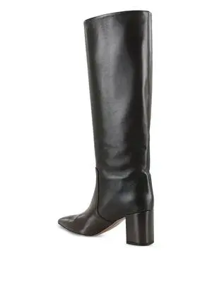 Paris Texas 70mm Anja Leather Boots - Black