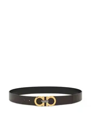 FERRAGAMO Gancini Leather Belt
