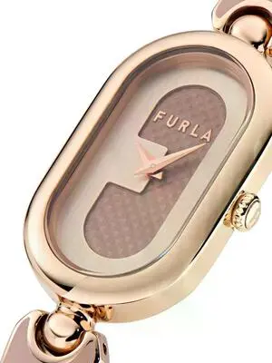 Furla 32mm Timepiece With Stainless Steel Bracelet - Pink