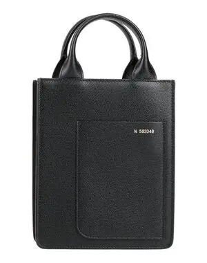 VALEXTRA VALEXTRA Light Calfskin Handbag Black