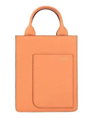 VALEXTRA Calfskin Handbag Mandarin
